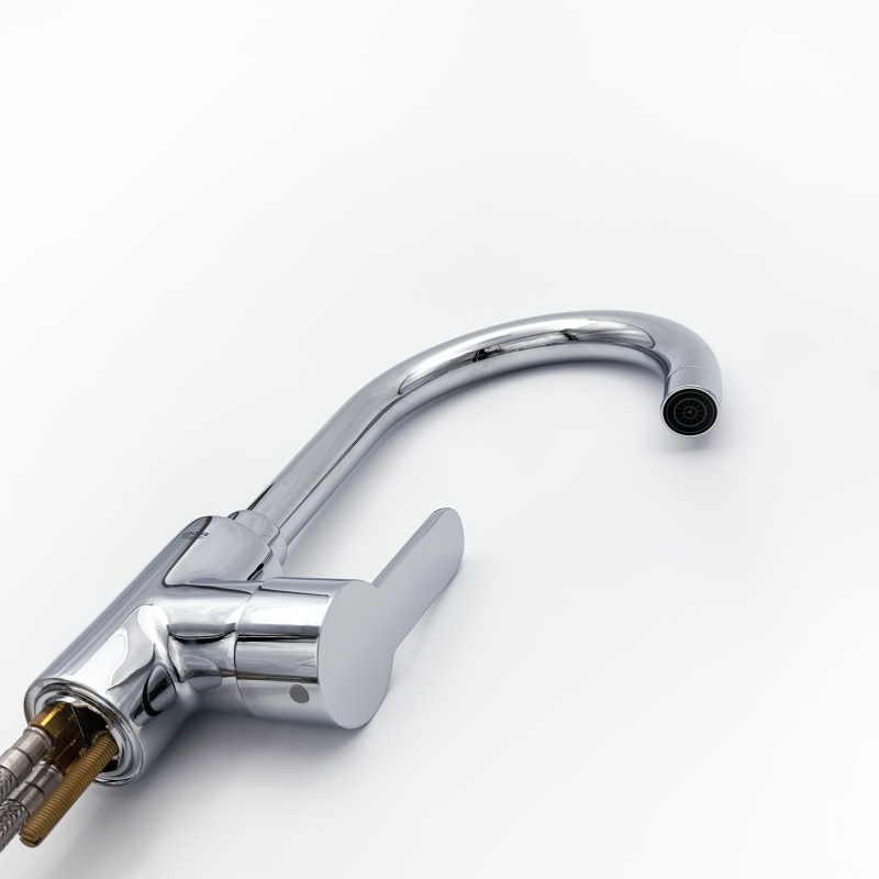 ברז פרח גבוה לכיור רחצה כולל ונטיל דגם 23043002 - Berez.co.il