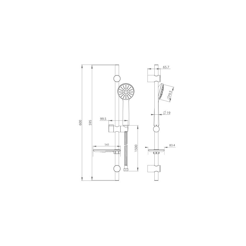 ערכה למקלחת דגם 801693 - Berez.co.il