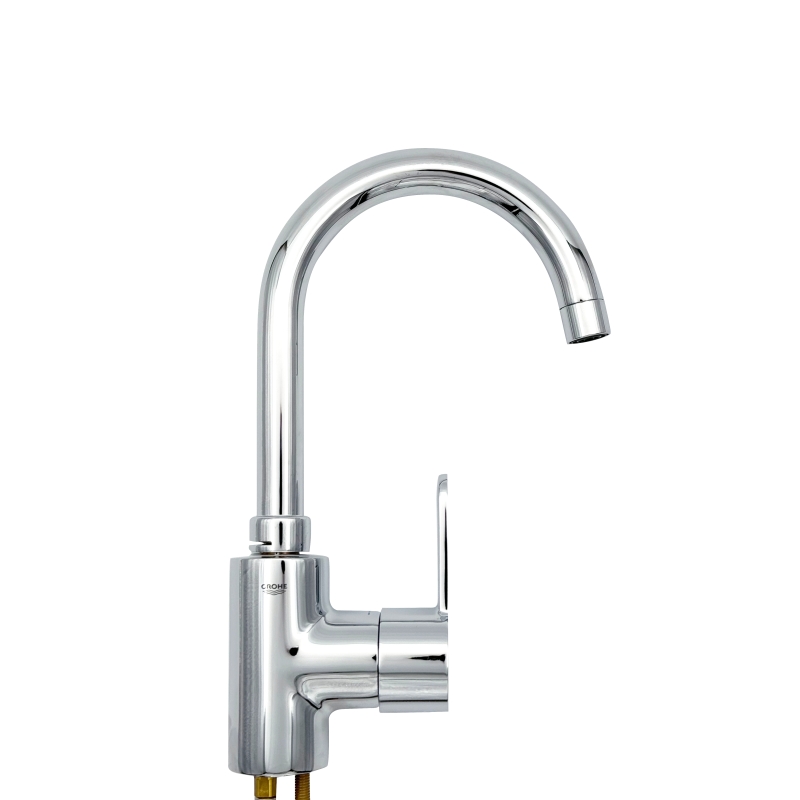 ברז פרח גבוה לכיור רחצה כולל ונטיל דגם 23043002 - Berez.co.il